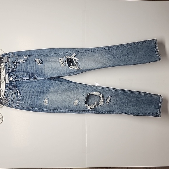 Vervet | Jeans | Vervet Blue Distressed Holes 5 Rivet 5 Pocket Blue ...